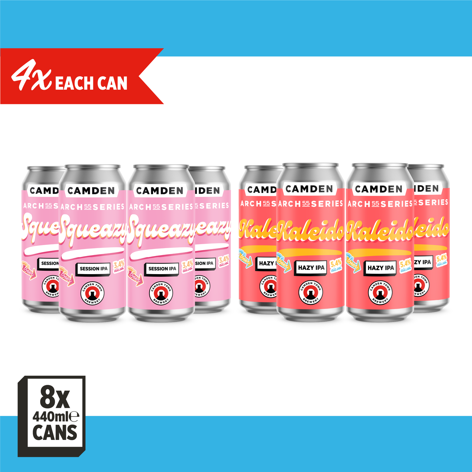 Arch 55 Mixed IPA Box – Camden Town Brewery Webshop