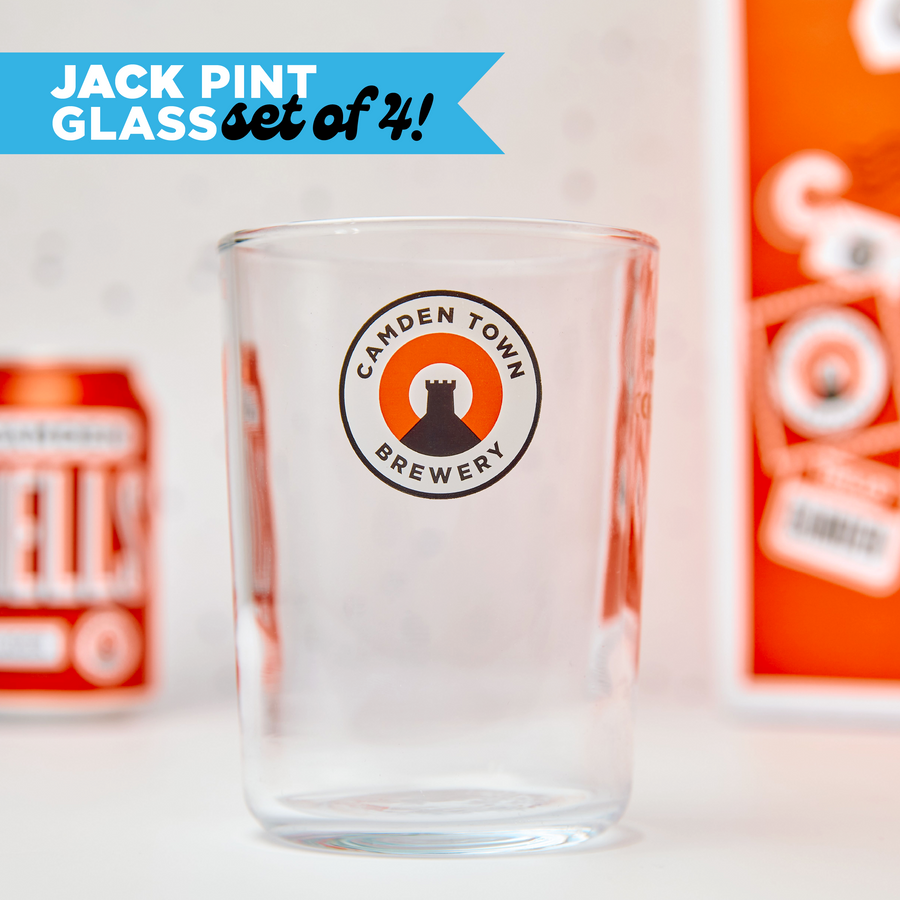 'Jack' Half Pint Glass - Set of 4 – Camden Town Brewery Webshop