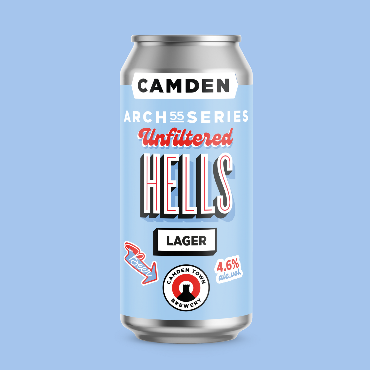 Arch 55 - Unfiltered Hells – Camden Town Brewery Webshop